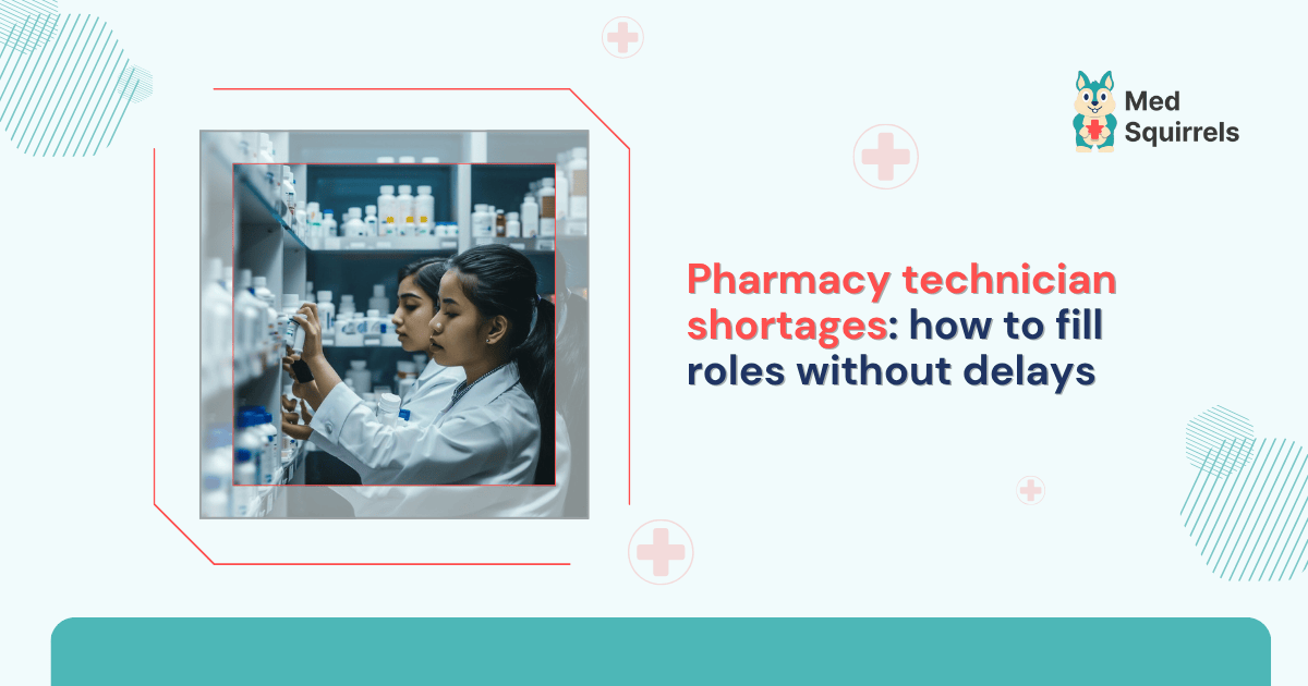 Solve Pharmacy Tech Shortages Quickly